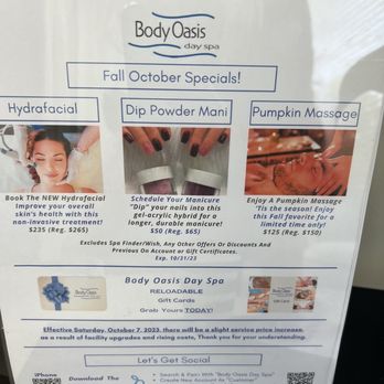 BODY OASIS DAY SPA - Updated October 2025 - 52 Photos & 144 Reviews ...