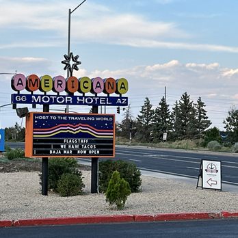 AMERICANA MOTOR HOTEL - Updated October 2024 - 74 Photos & 29 Reviews - 2650 E Rte 66, Flagstaff ...