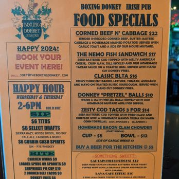 BOXING DONKEY IRISH PUB - Updated June 2024 - 337 Photos & 395 Reviews ...