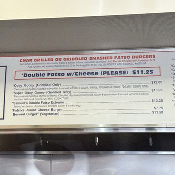 FATSO’S LAST STAND - Updated October 2025 - 178 Photos & 119 Reviews ...