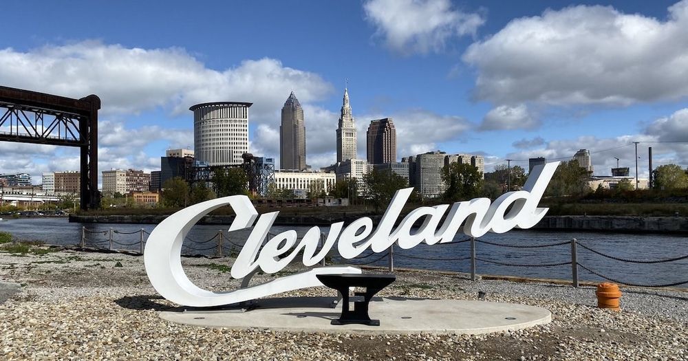 CLEVELAND SCRIPT SIGN - THE FOUNDRY - Updated January 2025 - 1831 ...