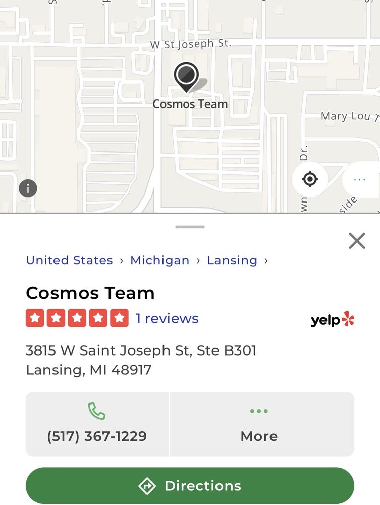 COSMOS TEAM - Updated September 2025 - 3815 W St Joseph St, Lansing ...