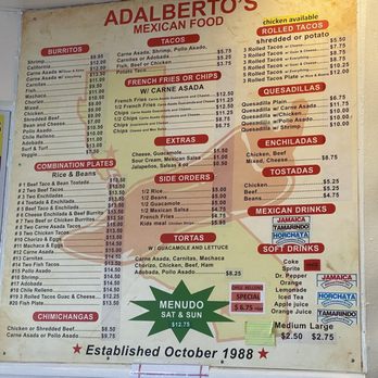 ADALBERTO’S MEXICAN FOOD - Updated April 2025 - 450 Photos & 576 ...