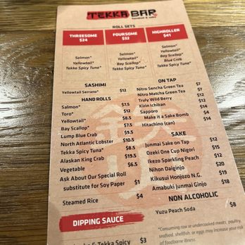 TEKKA BAR: HANDROLL & SAKE - Updated July 2024 - 1372 Photos & 639 ...