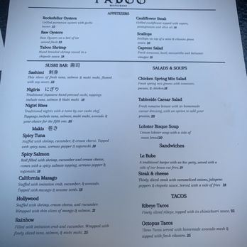 TABOO RESTAURANT - Updated December 2025 - 26 Photos & 23 Reviews ...