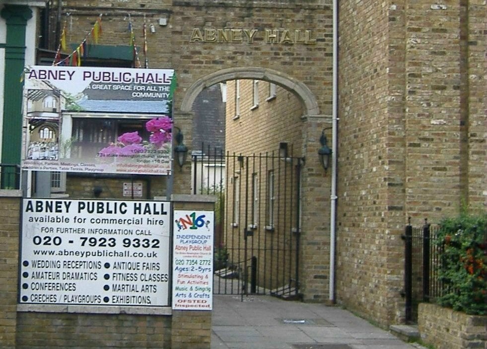 ABNEY PUBLIC HALL - 73a Stoke Newington Church St, London, United ...
