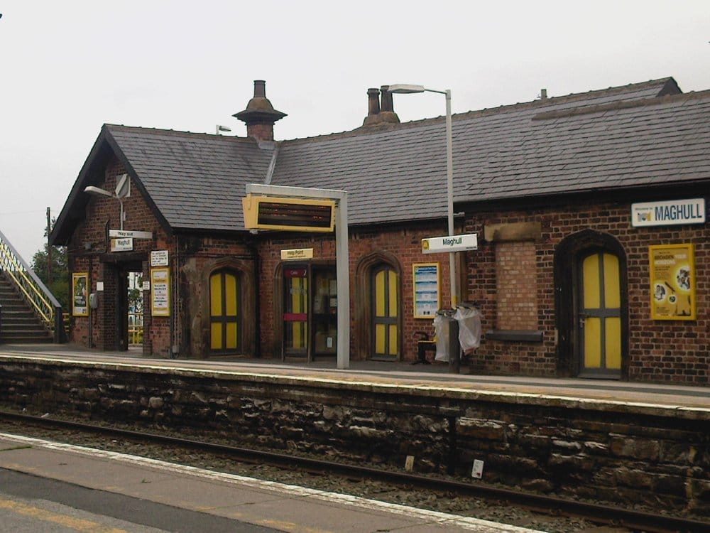 MAGHULL STATION - Station Road, Liverpool, Merseyside, United Kingdom ...