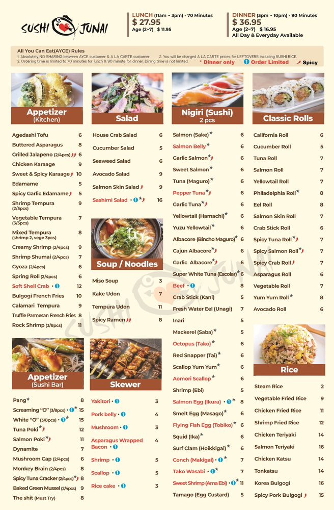 SUSHI JUNAI - Updated March 2025 - 721 Photos & 657 Reviews - 1612 ...