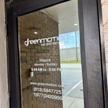 GREEN MOTION TAMPA INTERNATIONAL AIRPORT - Updated March 2025 - 18 ...