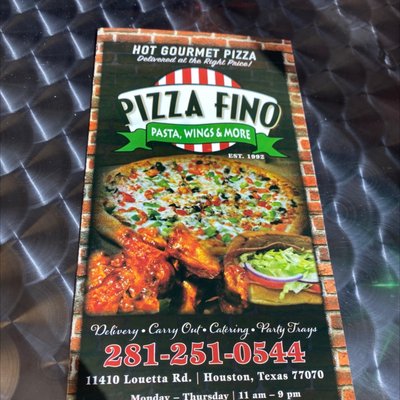 PIZZA FINO - Updated September 2025 - 106 Photos & 56 Reviews - 11410 ...
