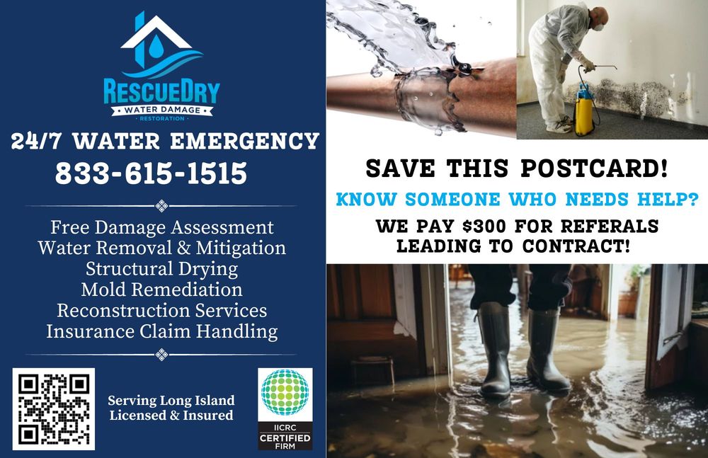 RESCUE DRY RESTORATION - Updated July 2025 - 11 Photos - Roslyn Heights ...