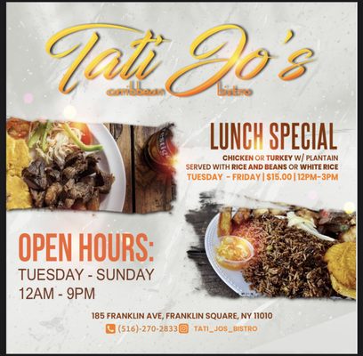 TATI JO’S CARIBBEAN BISTRO - Updated December 2025 - 15 Photos - 185 ...