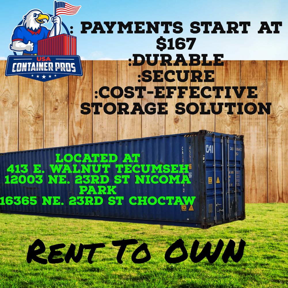 USA CONTAINER PROS - Updated June 2025 - 17480 NE 23rd St, Choctaw ...