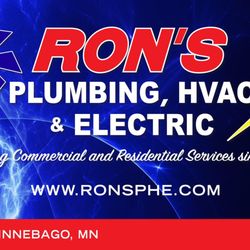 RON’S PLUMBING HVAC & ELECTRIC - Plumbing - 660 Business Park Dr, Wells ...