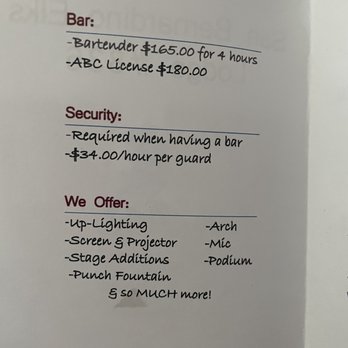 ELKS LODGE-NO 836 - Updated November 2025 - 11 Reviews & 35 Photos ...