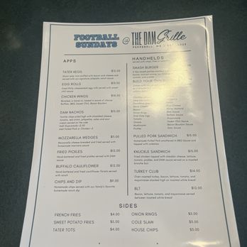 THE DAM GRILLE - Updated December 2025 - 12 Photos & 15 Reviews - 142 ...