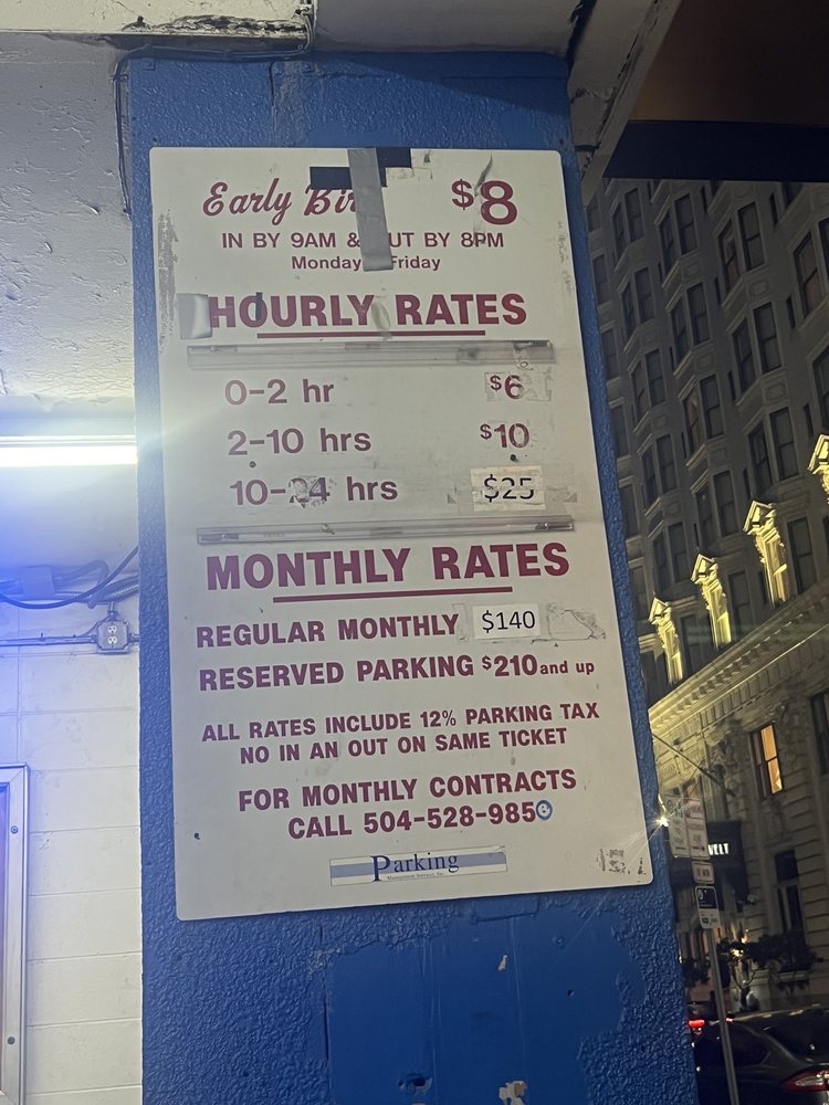 UNIPARK GARAGE - Updated May 2024 - 145 Roosevelt Way, New Orleans ...