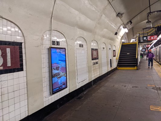 MTA - 181ST STREET SUBWAY STATION - A - Updated September 2025 - 29 ...