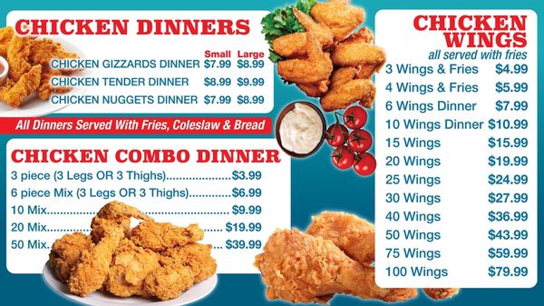 BIG SHARKS FISH AND CHICKEN - 27 Photos & 30 Reviews - 8421 N Michigan ...