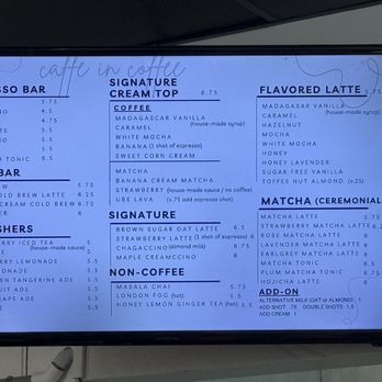 CAFFE IN COFFEE ROASTERS - Updated October 2025 - 569 Photos & 272 ...