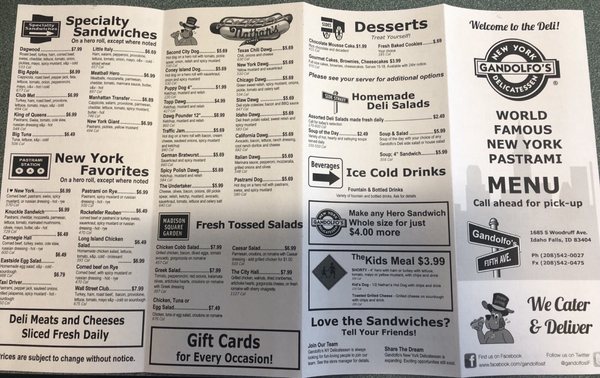 GANDOLFO’S NEW YORK DELI - 43 Photos & 63 Reviews - Delis - 1685 S ...