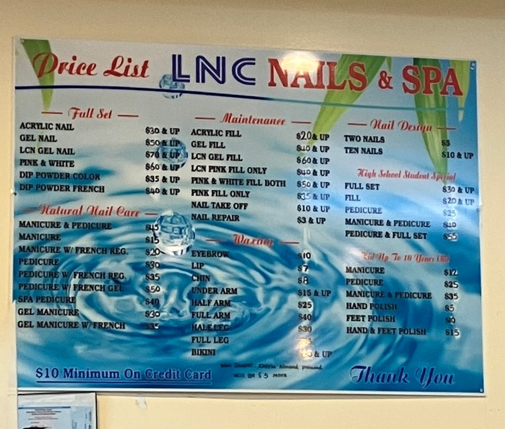 LNC NAIL & SPA - Updated May 2026 - 22 Reviews - 617 Stokes Rd, Medford ...