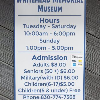 WHITEHEAD MEMORIAL MUSEUM - Updated January 2026 - 30 Photos & 15 ...