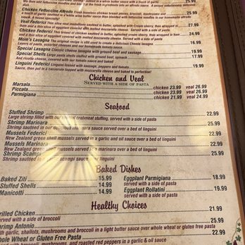 FEDERICI’S FAMILY RESTAURANT - Updated April 2025 - 469 Photos & 596 ...