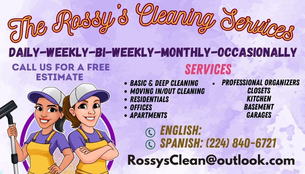 THE ROSSY’S CLEANING - Updated October 2024 - Waukegan, Illinois - Home Cleaning - Phone Number ...