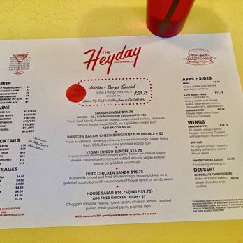THE HEYDAY - Updated July 2025 - 642 Photos & 578 Reviews - 1550 N Palm ...
