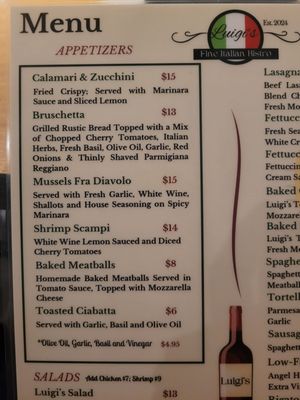 LUIGI’S ITALIAN BISTRO - Updated December 2025 - 65 Photos & 61 Reviews ...