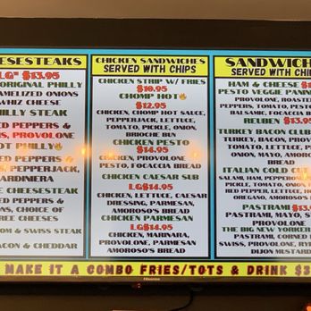 CHOMP CHEESESTEAKS & MORE - Updated December 2025 - 127 Photos & 17 ...