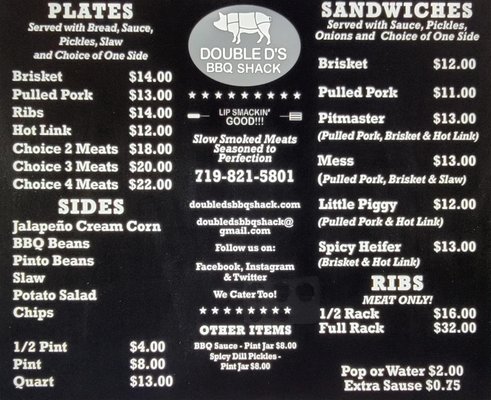 DOUBLE D’S BBQ SHACK - Updated November 2025 - 11 Photos - Pueblo West, Colorado - Food Trucks ...