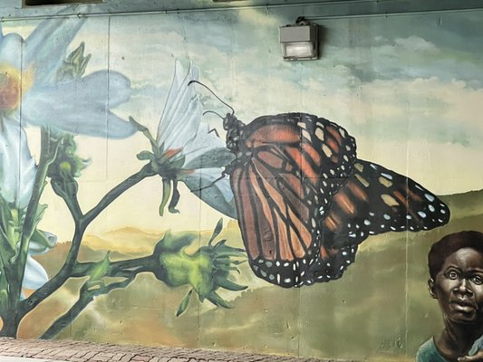 PUBLIC ART - ROAD TO FREEDOM MURAL - 1170 Niagara St, Buffalo, New York ...