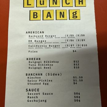 LUNCH BANG - Updated January 2026 - 360 Photos & 221 Reviews - 1704 S ...