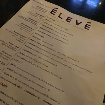 ÉLEVÉ - Updated June 2024 - 490 Photos & 296 Reviews - 55 Wentworth St ...
