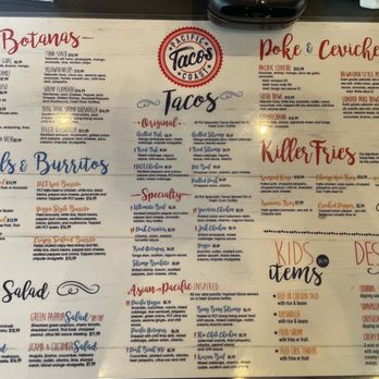 PACIFIC COAST TACOS - Updated January 2026 - 424 Photos & 371 Reviews ...