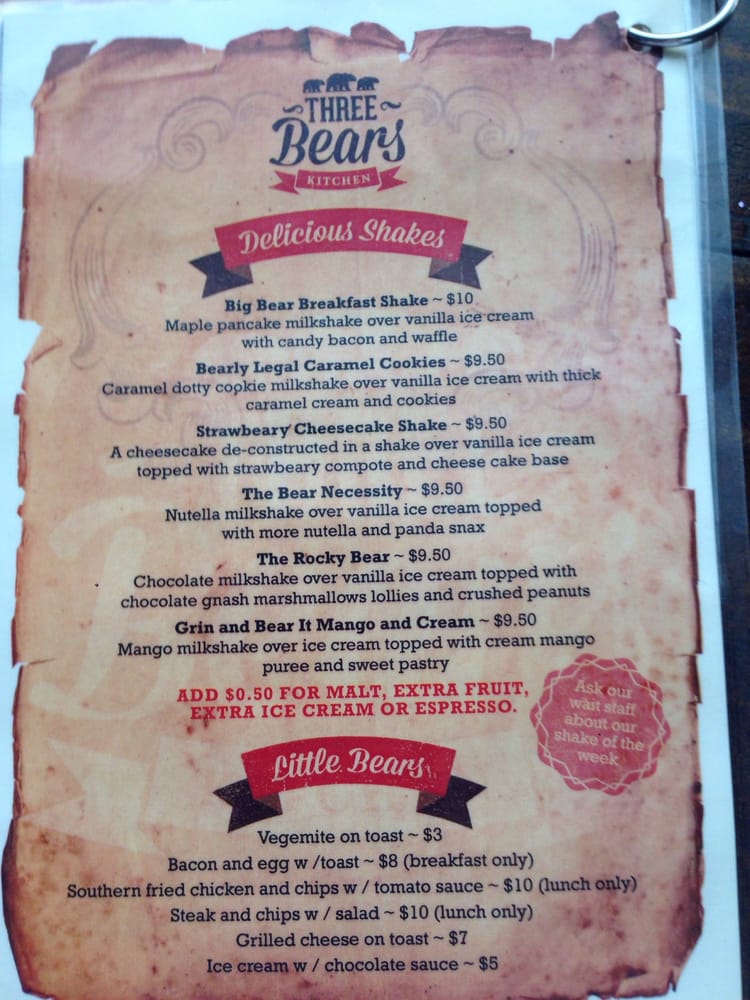 THREE BEARS KITCHEN - Updated August 2025 - 14 Photos - 2 Market St ...