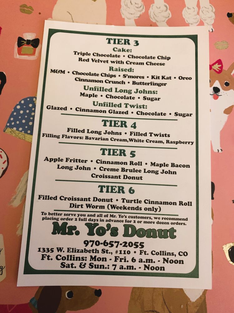 MR YO’S DONUTS - Updated December 2025 - 1335 W Elizabeth St, Fort ...