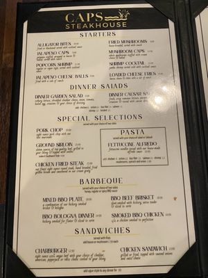 CAPS STEAKHOUSE - Updated October 2025 - 16 Photos & 14 Reviews - 68 ...