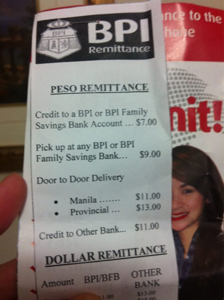 BPI EXPRESS REMITTANCE - Updated August 2025 - 3890 S Maryland Pkwy ...