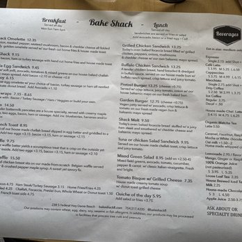 BAKE SHACK - Updated September 2025 - 1401 Photos & 959 Reviews - 238 S ...