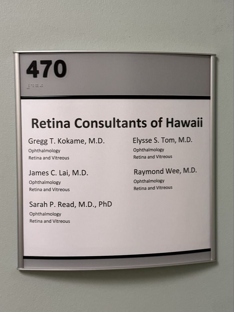 RETINA CONSULTANTS OF HAWAII - Updated October 2025 - 12 Reviews - 98 ...