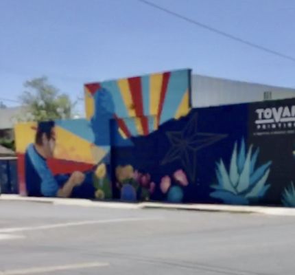 PATRICK GABALDON MURAL - 1230 Texas Ave, El Paso, TX - Yelp