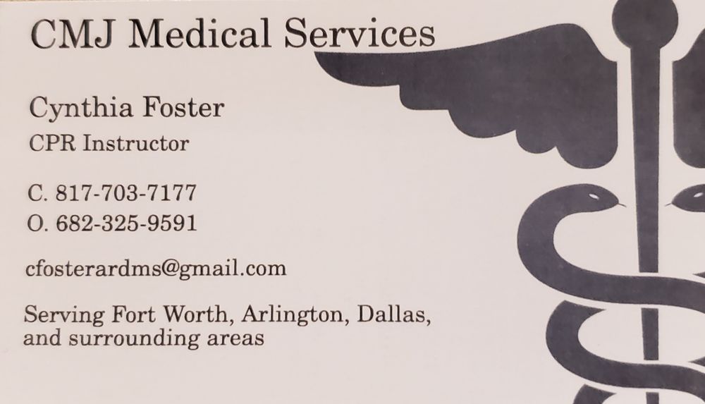 CMJ MEDICAL SERVICES - 4200 South Fwy, Fort Worth, Texas - CPR Classes ...