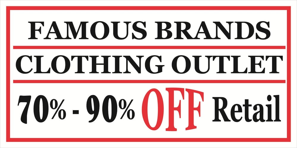 FAMOUS BRANDS OUTLET - Updated March 2025 - 240 Central Ave, Osseo ...