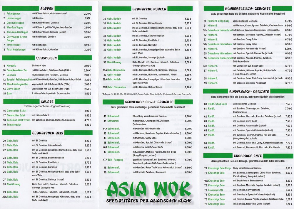 ASIA WOK - Frankfurter Str. 87, Hagen, Nordrhein-Westfalen, Germany - Yelp