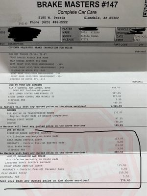 BRAKE MASTERS - Updated May 2025 - 11 Photos & 95 Reviews - 5180 W ...