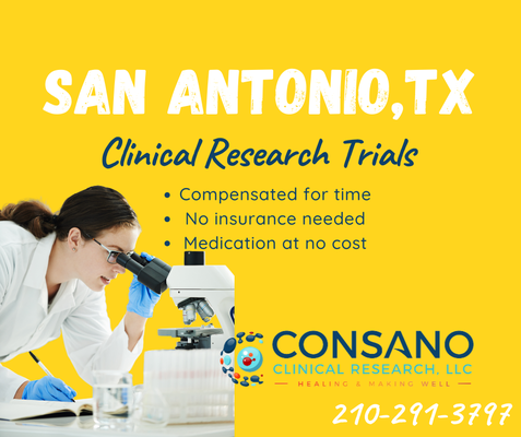 CONSANO CLINICAL RESEARCH - Updated February 2025 - 65 Photos - 4118 Pond Hill Rd, San Antonio ...