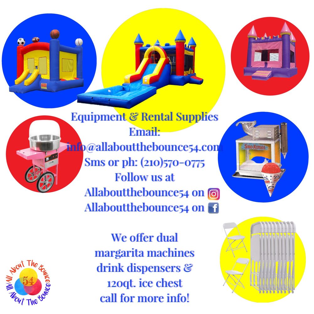 ALL ABOUT THE BOUNCE 54 - Request a Quote - 1100 NW Loop 410, San ...